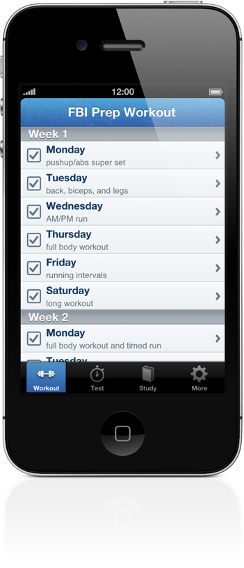FBI Workout for iOS and Android – David Norcott